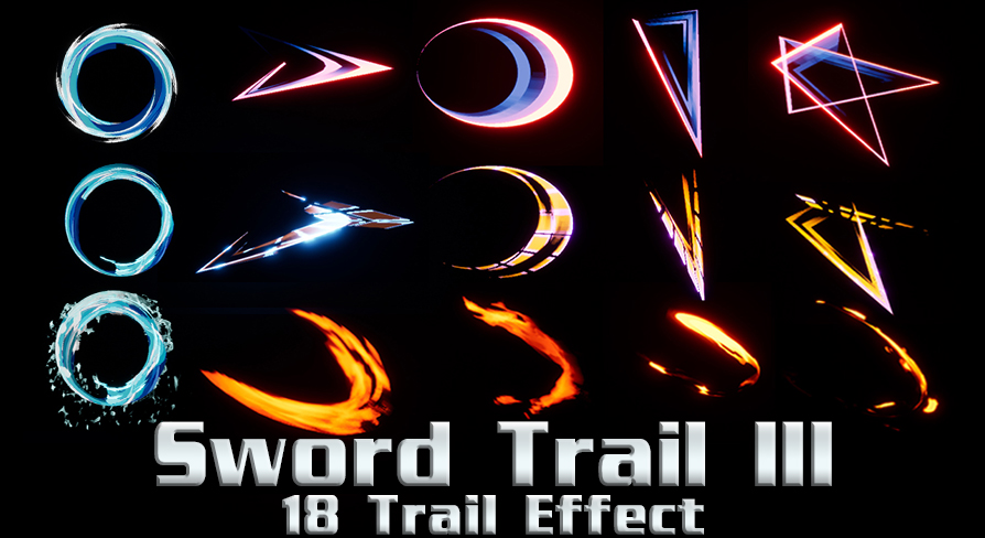 FxER Stylized Sword Trail in Materials - UE Marketplace