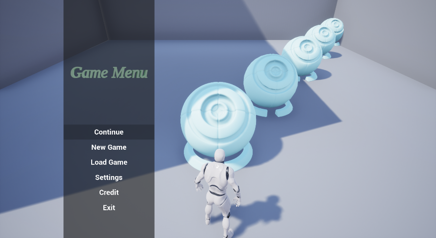 Game Menu Plugin