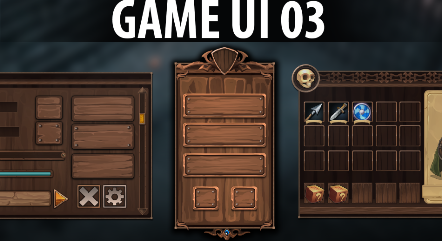 Game UI 03 in 2D Assets - UE Marketplace