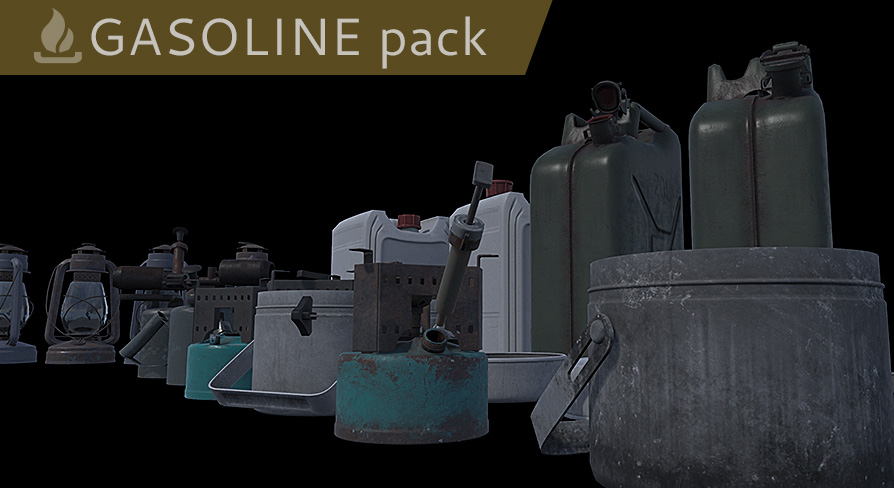 Gasoline pack in Props - UE Marketplace