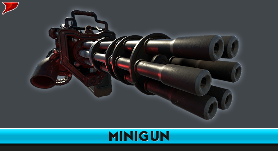 Gatling Minigun in Weapons - UE Marketplace