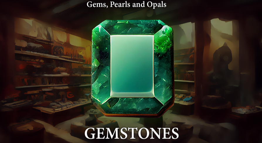 Gemstones in 2D Assets - UE Marketplace