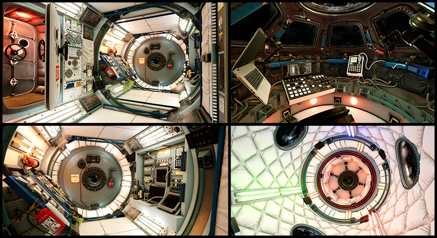 Generic Space Station：環境 - UE マーケットプレイス