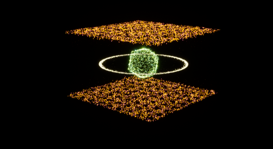 Geometric shapes audiovisual, 카테고리 이펙트 - UE 마켓플레이스