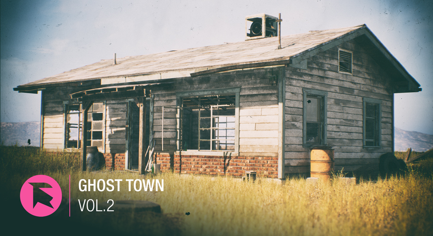 Ghost Town VOL.2 - Abandoned Houses in Props - UE Marketplace