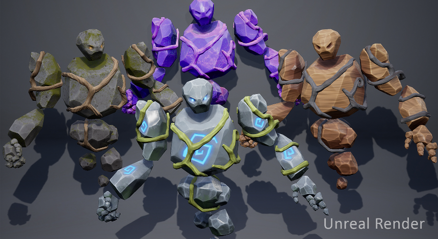 Golem in Characters - UE Marketplace