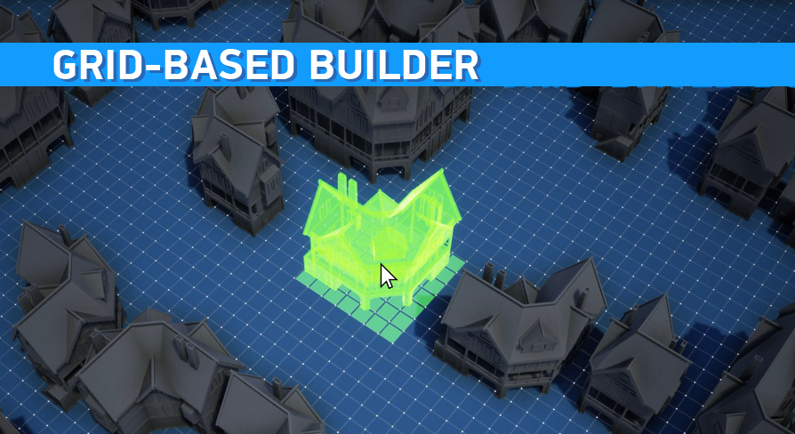 Grid Based Builder In Blueprints Ue Marketplace 