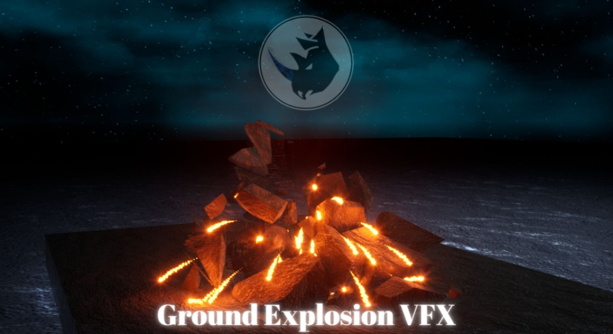 Ground Explosion VFX in Visual Effects - UE Marketplace