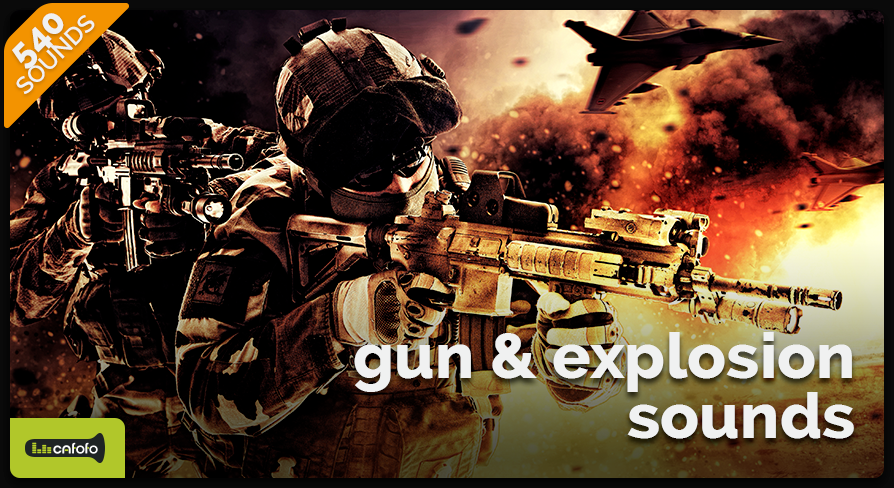 Gun & Explosion Sounds in Sound Effects - UE Marketplace