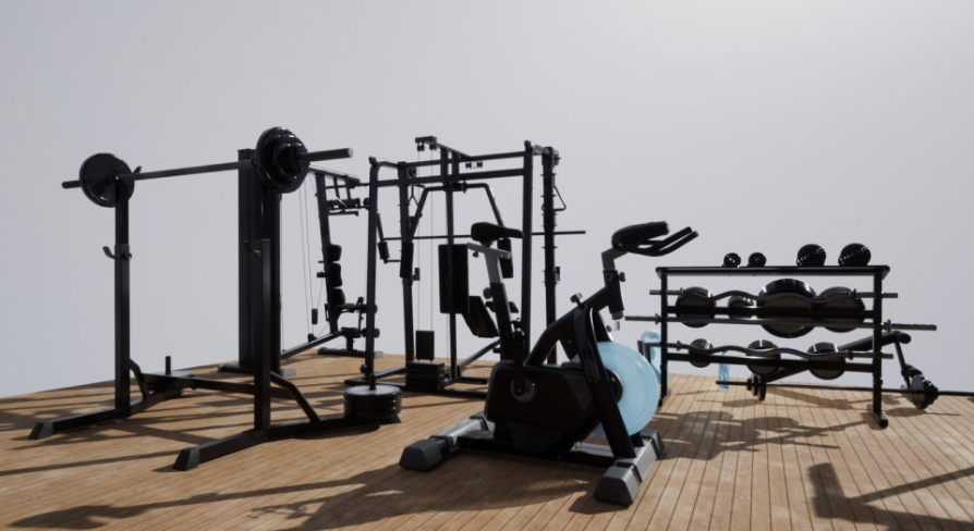 Gym Assets Pack in Props - UE Marketplace