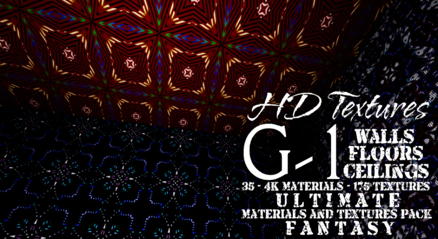 HD Textures G1: 175 Ultimate Fantasy Textures in Textures - UE Marketplace