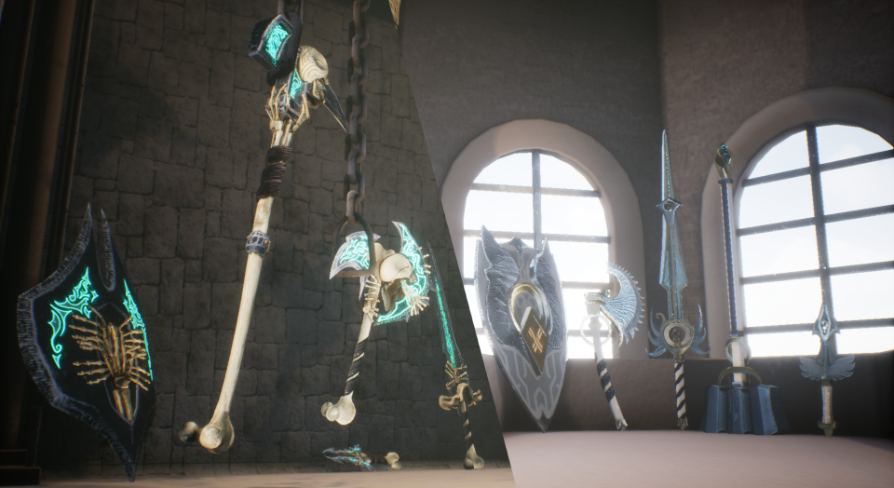 Hallowed And Harrowed Fantasy Weapon Pack in Weapons - UE Marketplace