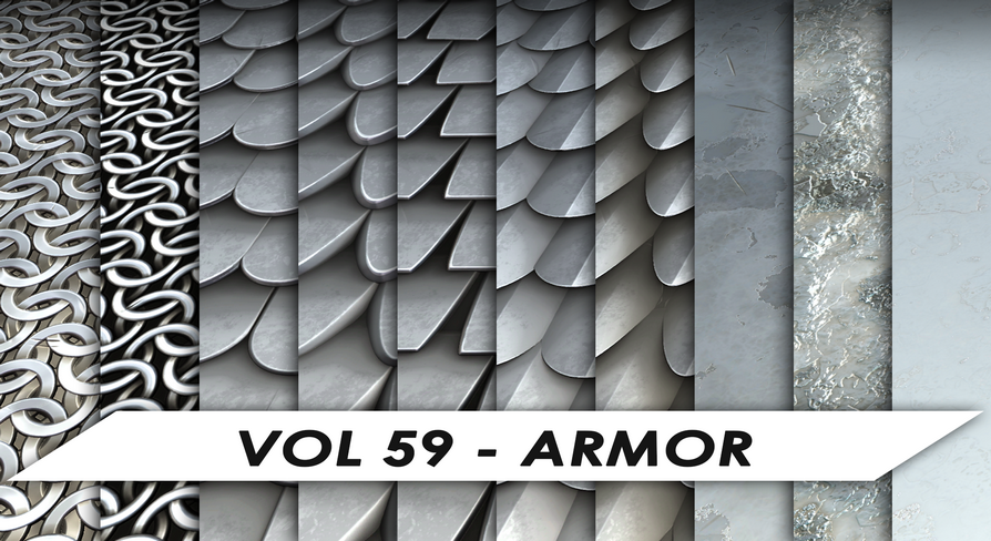 Hand Painted Textures - Vol 59 - Armor in Materials - UE Marketplace