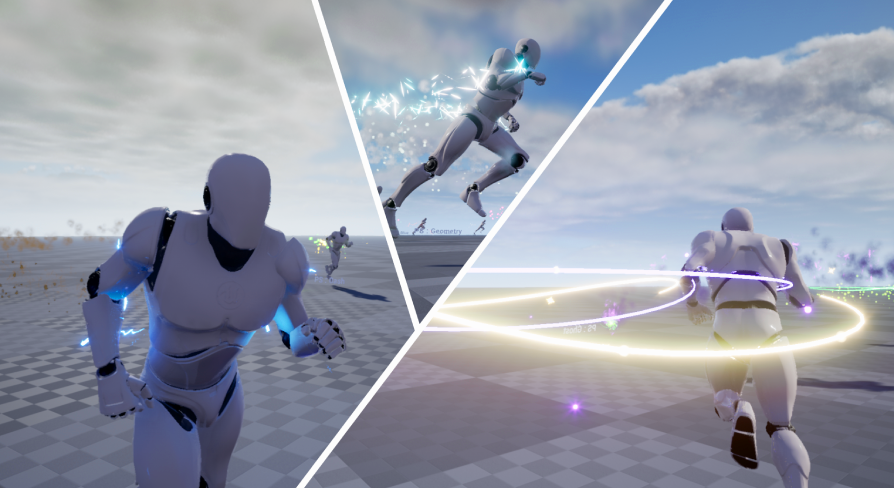 Hand Trails VFX in Visual Effects - UE Marketplace