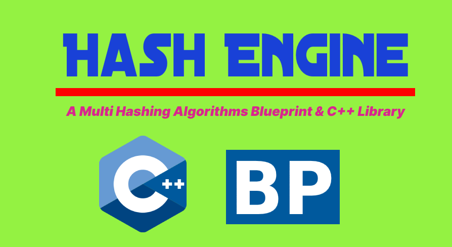 Hash Engine, 카테고리 코드 플러그인 - UE 마켓플레이스