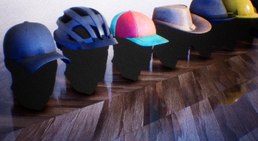 Hats & Caps / 10+ Props in Props - UE Marketplace