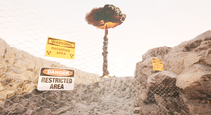 Hazard Signs in Props - UE Marketplace