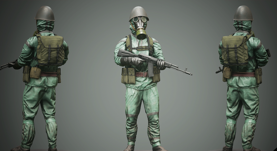 Hazmat Character 02 (Soldier)：キャラクター - UE マーケットプレイス