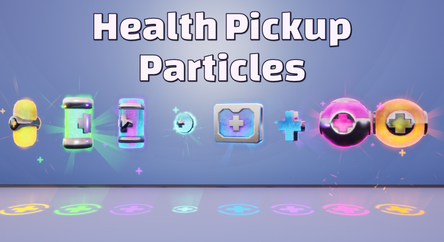 Health Pickup Particles in Visual Effects - UE Marketplace