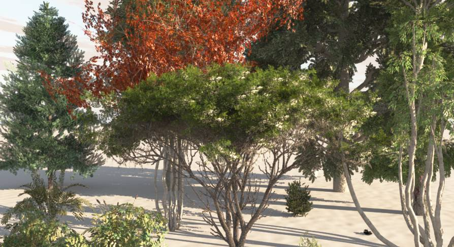 High Simulation Natural Plant Model Resource Package in Environments ...