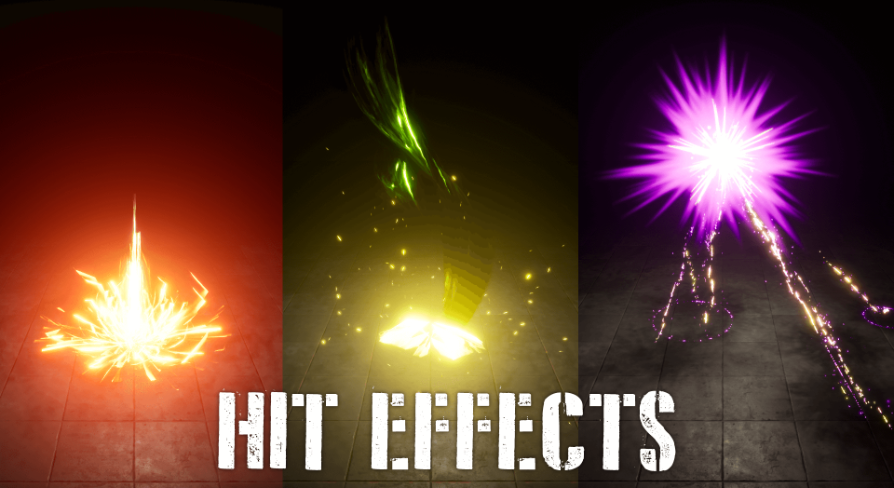 Hit Effects in Visual Effects - UE Marketplace