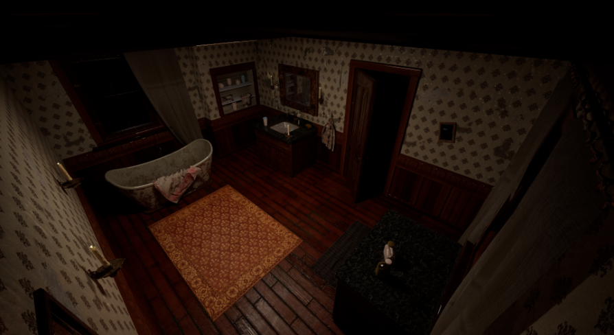 Horror Bathroom in Props - UE Marketplace