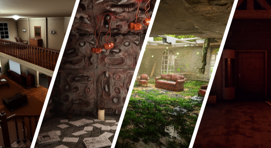 Horror Environments Collection 1 in Environments - UE Marketplace