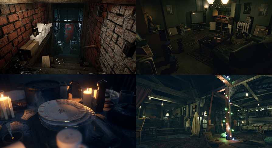 Horror Rooms Collection - Bundle, 카테고리 배경 - UE 마켓플레이스