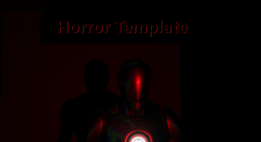 Horror Template in Blueprints - UE Marketplace
