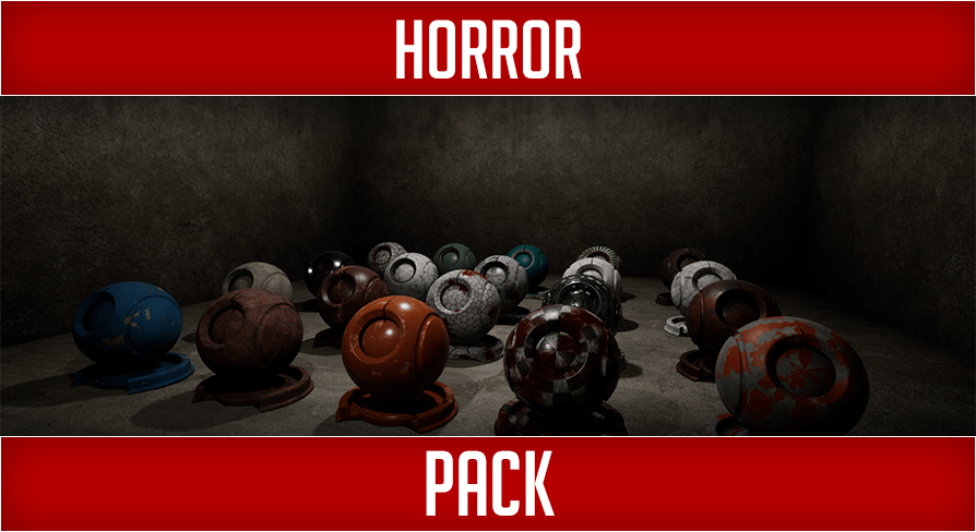 Horror Theme Pack in Materials - UE Marketplace