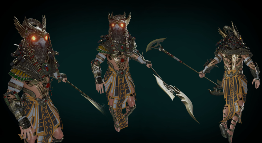 在角色创建的Horus - 虚幻引擎商城