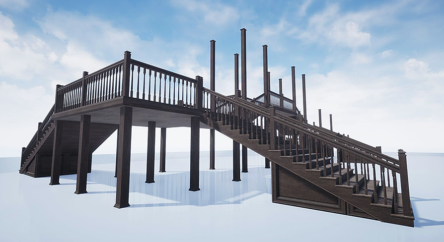 House Structure - Staircase in Props - UE Marketplace