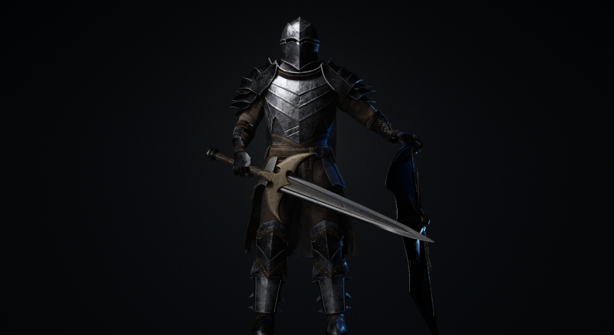 Human Knight in Characters - UE Marketplace