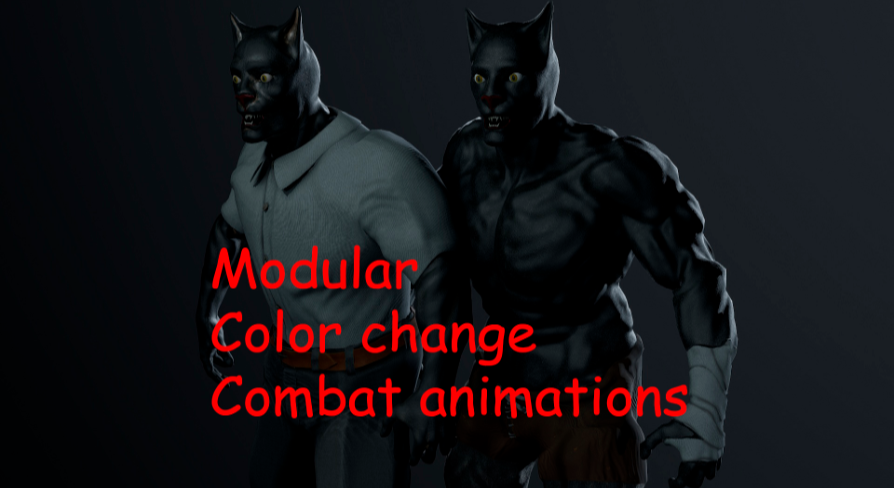 Humanized Cat in Characters - UE Marketplace