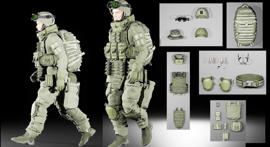 IA - Russian Assault Trooper in Characters - UE Marketplace