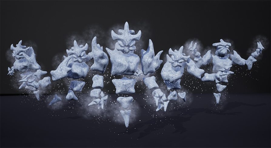 Ice elemental in Characters - UE Marketplace
