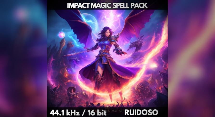 Impact Magic Spell Pack, 카테고리 사운드 이펙트 - UE 마켓플레이스