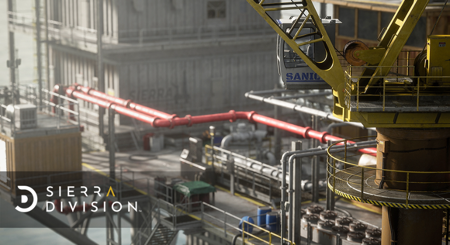 Industrial Sci-Fi and Modular Oil Rig：環境 - UE マーケットプレイス