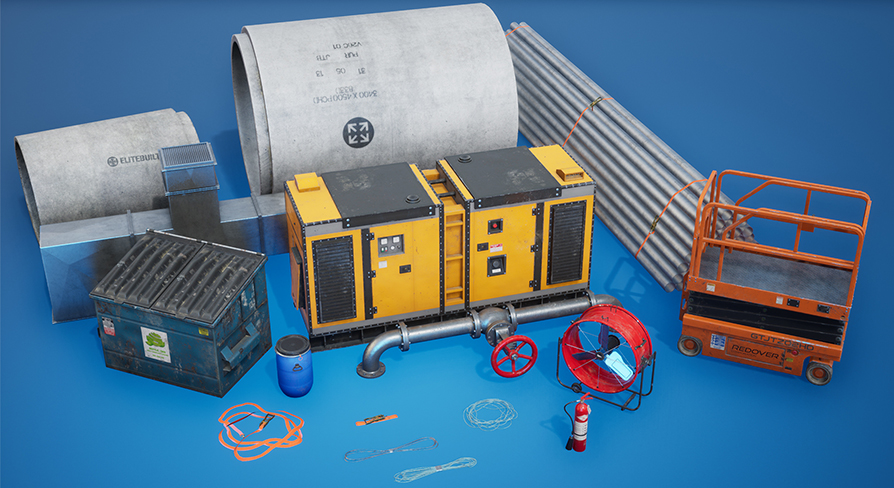 Industrial Props 2 in Props - UE Marketplace