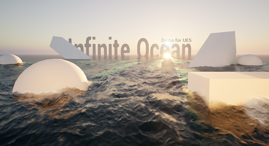 Infinite Ocean in Materials - UE Marketplace
