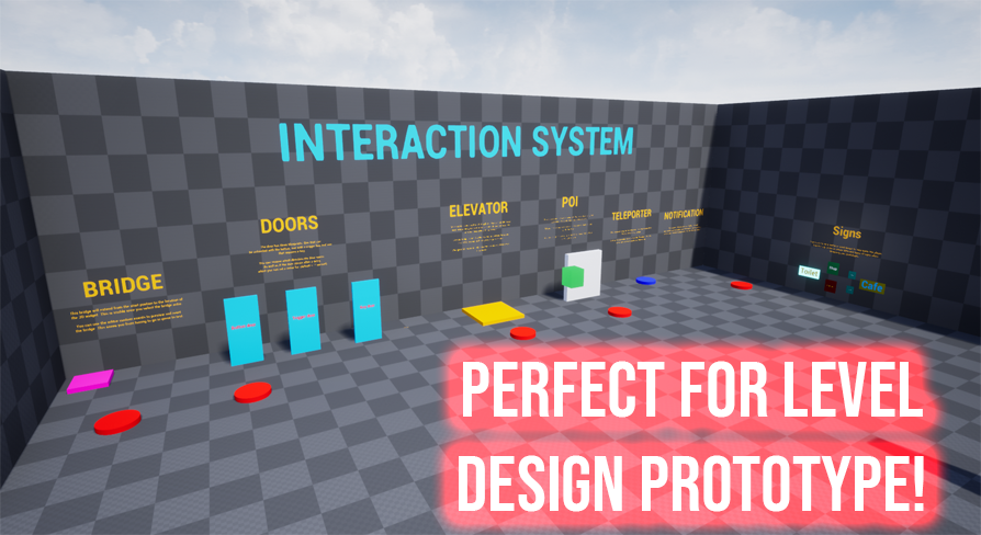 Interaction System, 카테고리 블루프린트 - UE 마켓플레이스