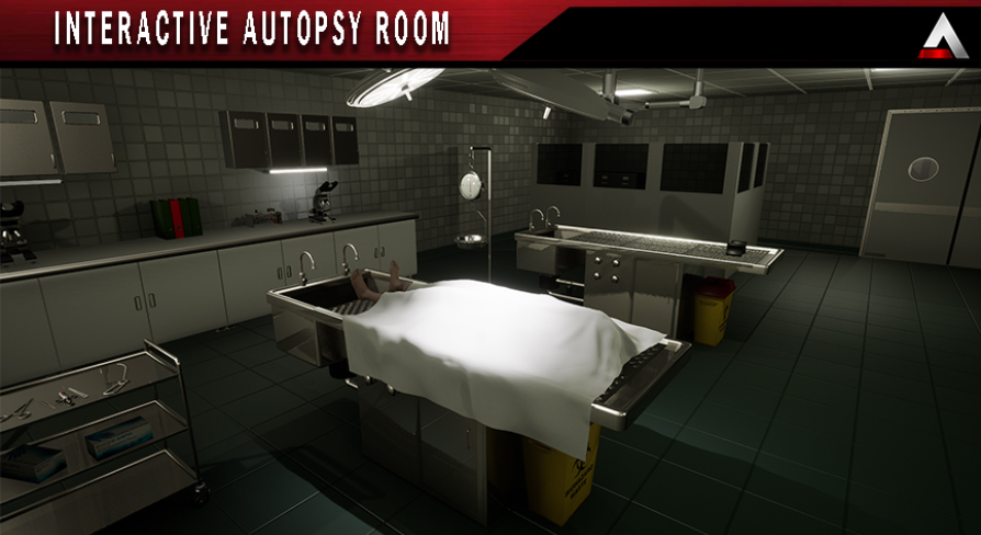 Interactive Autopsy Room, 카테고리 배경 - UE 마켓플레이스