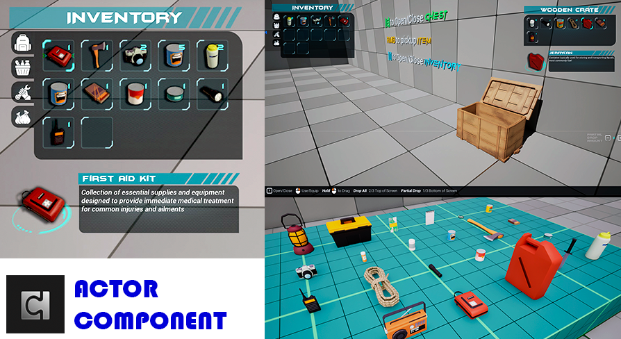 Inventory Actor Component In Blueprints Ue Marketplace 1568