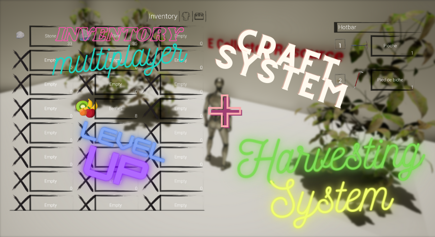 Inventory Multiplayer in Blueprints - UE Marketplace