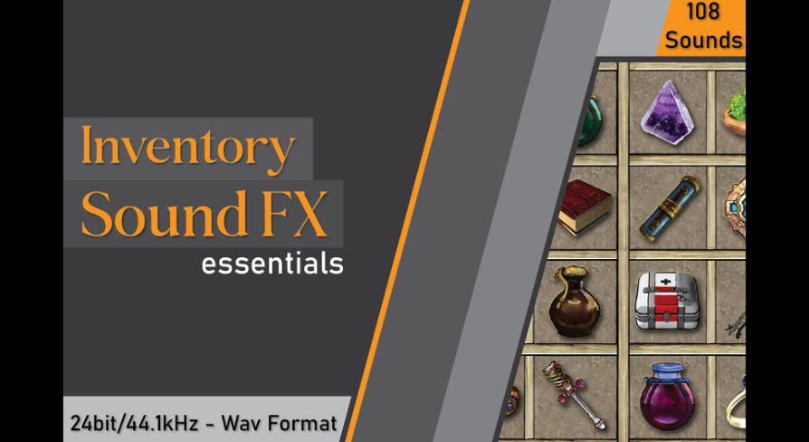 Inventory Sound FX - Essentials：サウンドエフェクト - UE マーケットプレイス