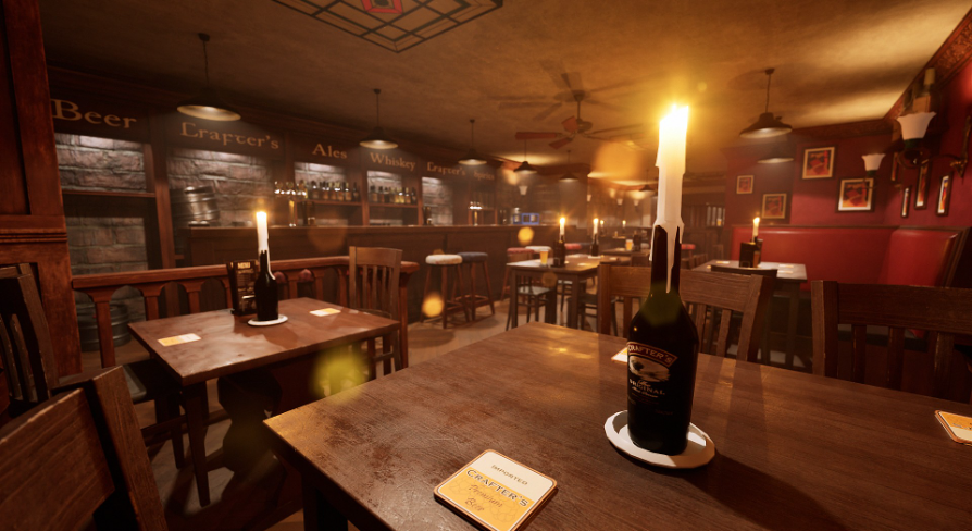 Irish Pub Environment - 90+ AAA ready models：プロップ・小物 - UE マーケットプレイス