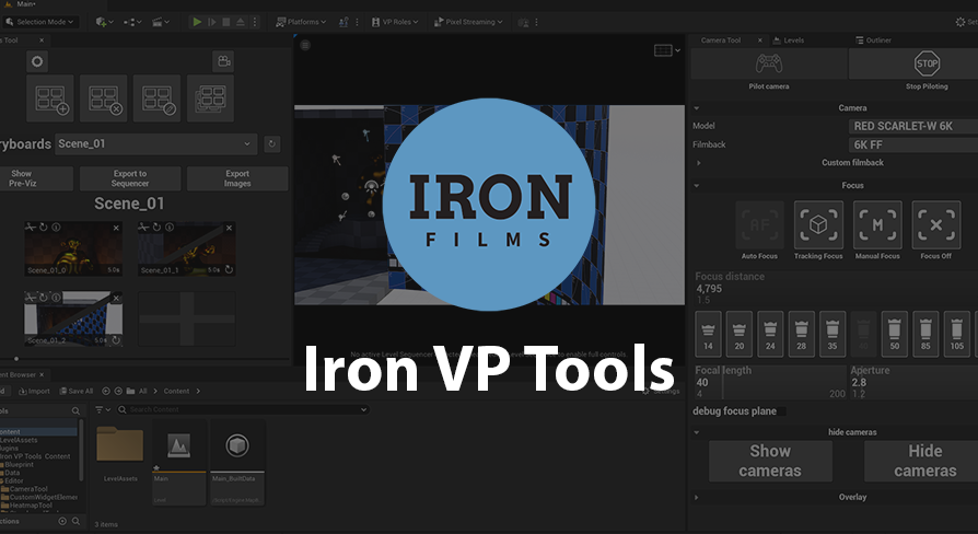 IRON VP Tools - Virtual production in - UE Marketplace