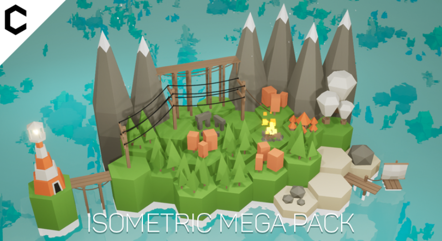 Isometric Mega Pack - Isometric mesh pack in Environments - UE Marketplace