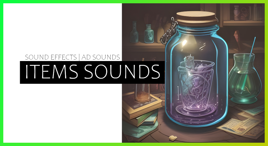 Items Actions - Sound Effects, 카테고리 사운드 이펙트 - UE 마켓플레이스