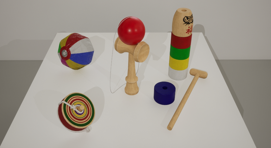 在道具创建的Japanese Toy - 虚幻引擎商城